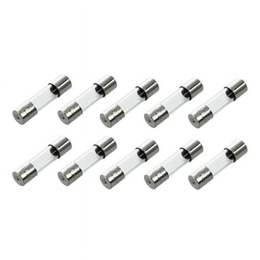 10 Pcs 250V 20A 20Amp Slow Blow Glass Fuses Tubes 5mm x 20mm - Walmart.com