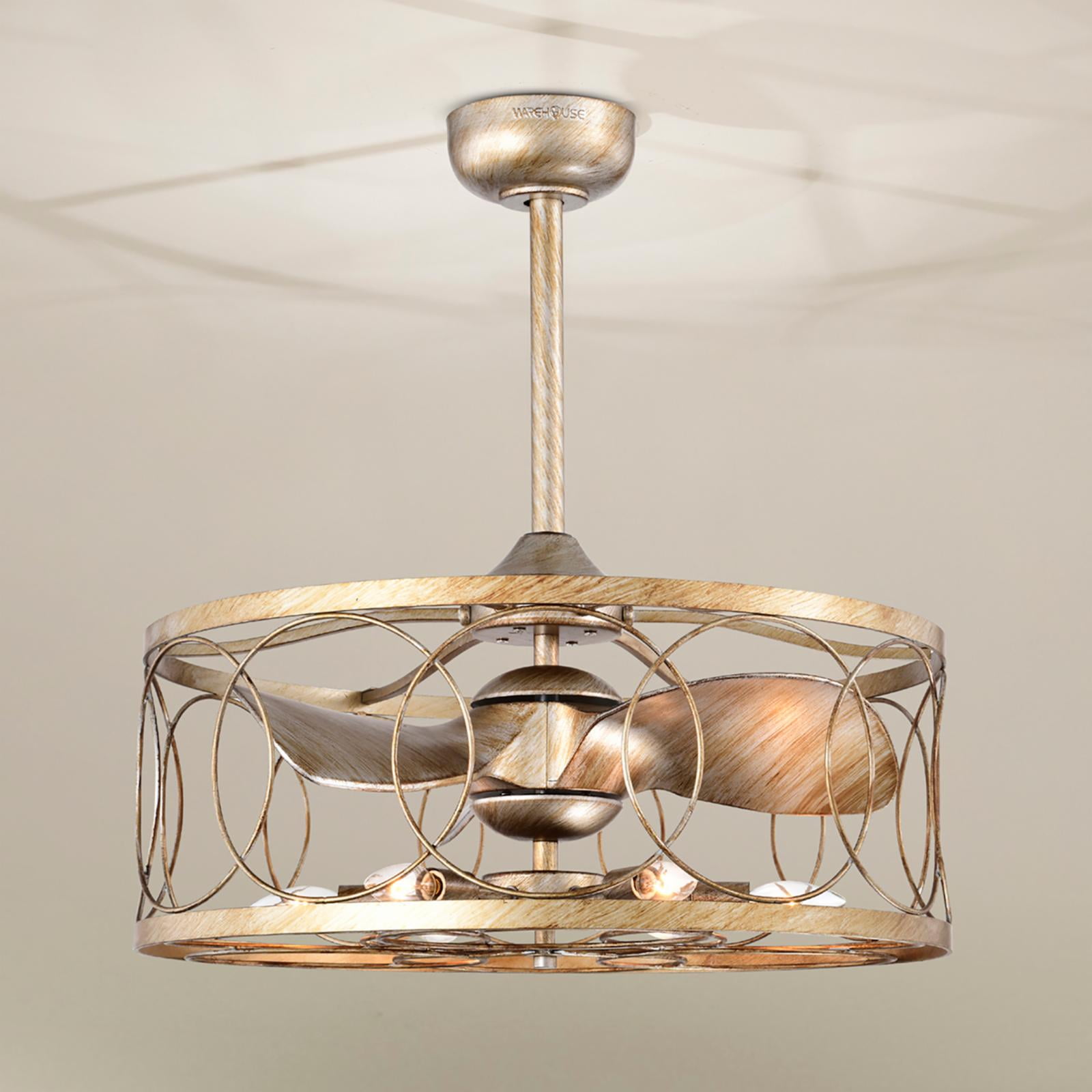 Warehouse of Tiffany 25 in. Aglae Indoor Ceiling Fan - Walmart.com