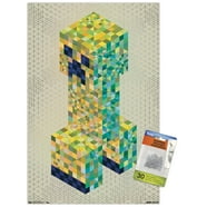 Minecraft - Window Wall Poster with Push Pins, 14.725" x 22.375 ...