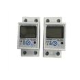 Din Rail Digital Single Phase Reset Zero Energy Meter KWh Voltage ...