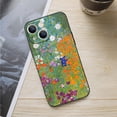 Case for iPhone 15 Plus,Colorful Floral Garden Aesthetic Protective ...