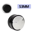 51/53/58mm Stainless Steel Coffee Tamper, Flat Bottom Three-Blade ...