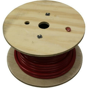 Black Welding Cable - Battery Cable, 25 Foot, 2ga - Walmart.com
