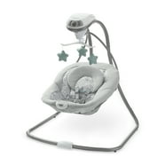 Monbebe 5-Mode Baby Swing with Bluetooth, Castle Point - Walmart.com