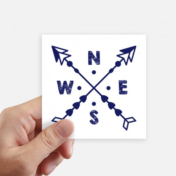 decoration direction indication sticker square waterproof stickers ...