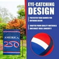 USA 250th Anniversary Garden Banner 12" x 18" Flag | USA-Made Nyl-Glo ...