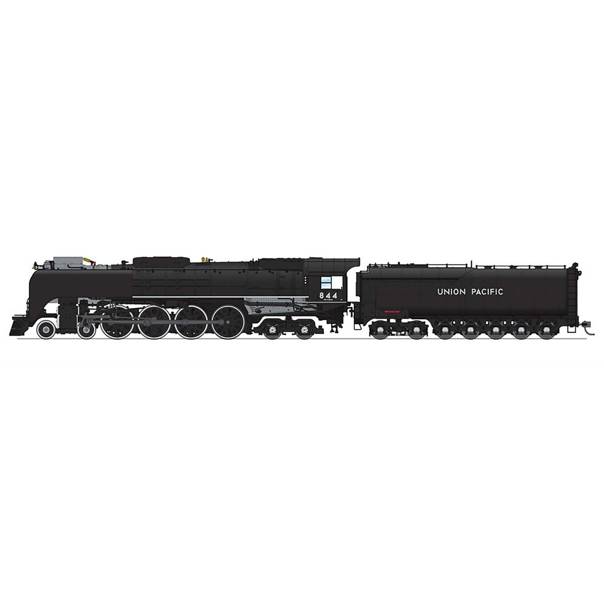 Broadway Limited Imports HO 4-8-4 FEF-3 Paragon4 UP #844 BLI6640 HO ...