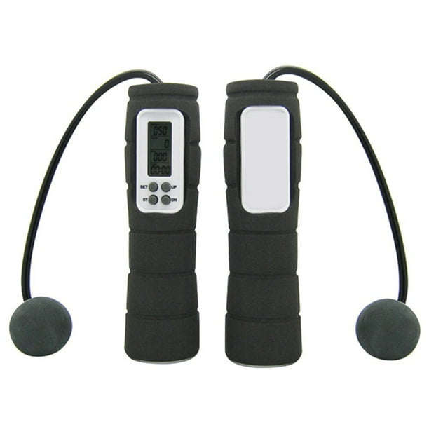 Rope skipping, digital counting speed rope skipping counter cordless ...