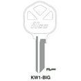 KW1-BIG Kwikset Oversize Head Key Blank - Quantity 5 - Walmart.com