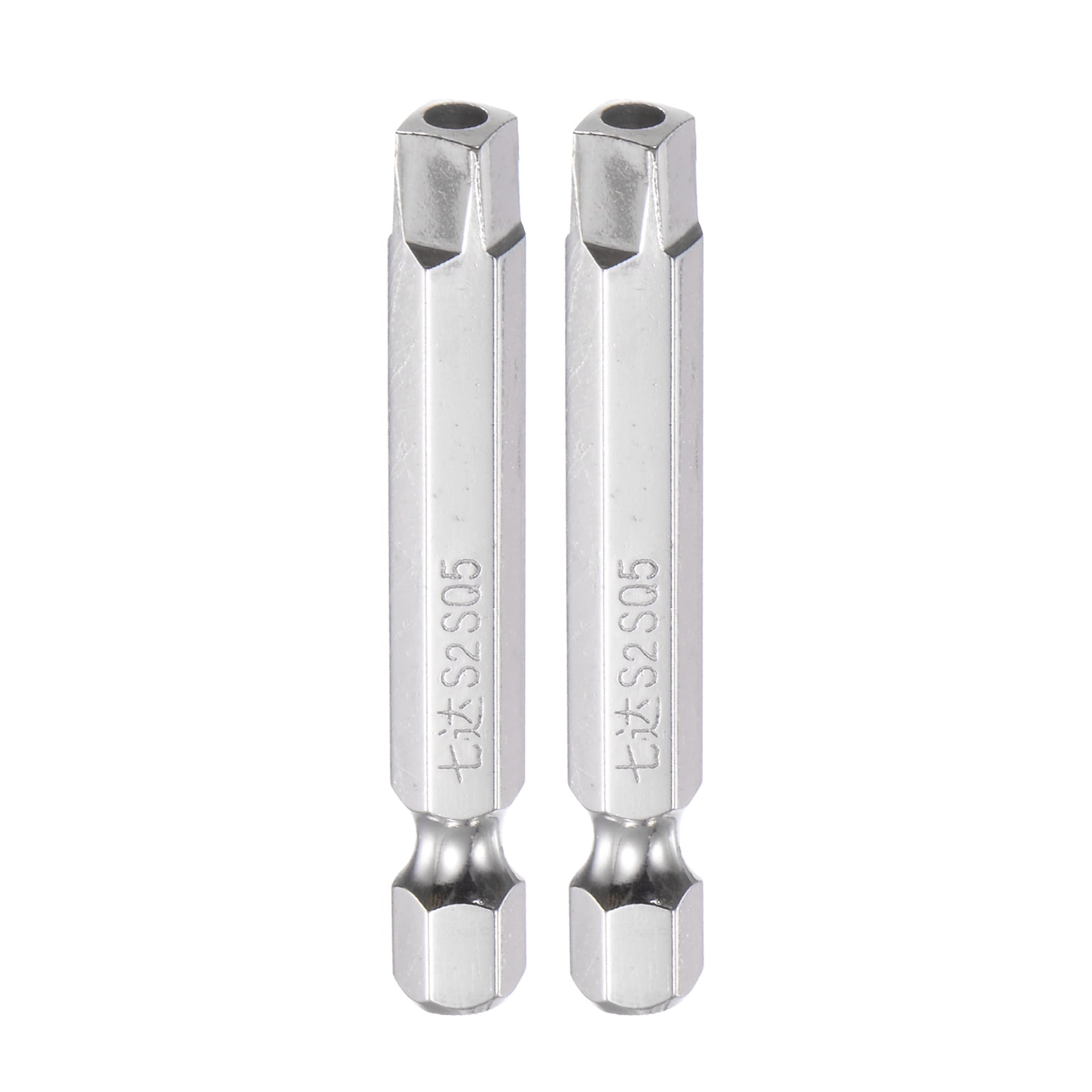 SQ5 Magnetic Security Square Screwdriver Bit 1/4" Hex Shank 2" Length ...