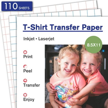 Transfer Magic Ink Jet Heat Transfer Paper for Light Fabrics, Iron-On ...
