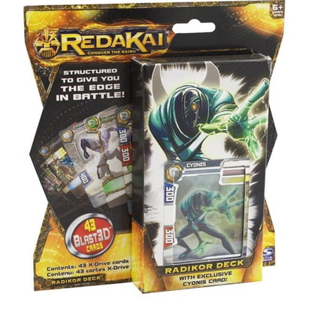Redakai Structure Radikor Card Game Deck of 43 Ca | Walmart Canada