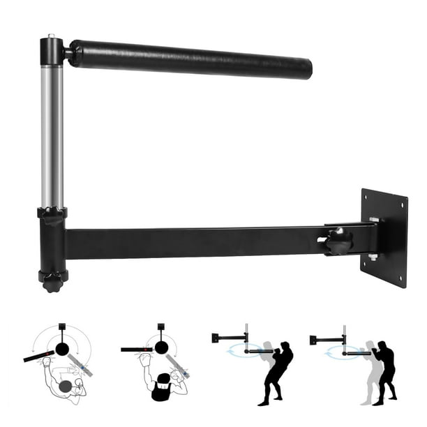 JELLYRATTBIT Wall Mounted Boxing Bar, MMA Boxing Speed Trainer Fast ...