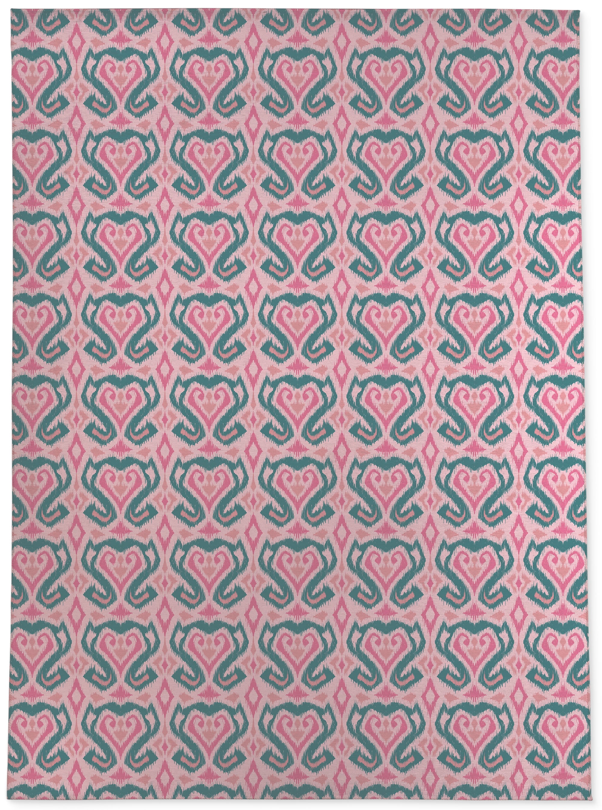 Cupcake Pink and Green Area Rug by Kavka Designs - Walmart.com