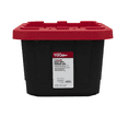 Hyper Tough Small Storage Bin, 5 Gallon Plastic Storage Container with ...