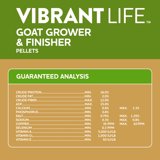 Vibrant Life Goat Grower and Finisher Pellets, 40 lb Bag, Complete ...