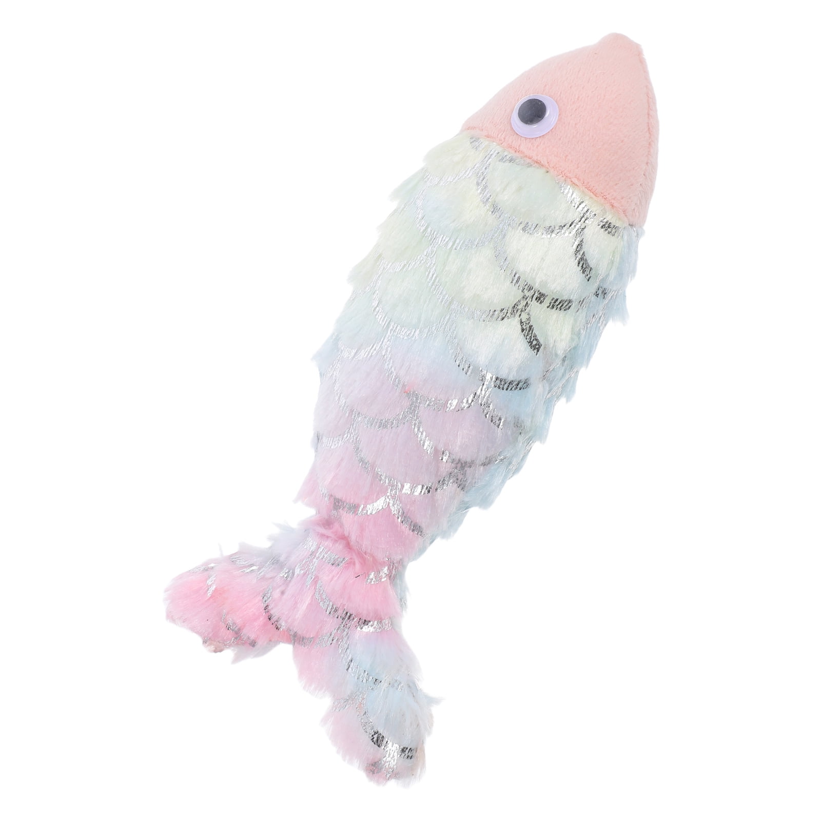 Juguete realista de pez koi para gatos, suave peluche para la dentición ...