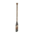 Decmode Coastal 48 x 5 inch wooden oar wall decor, Multicolor - Walmart.com