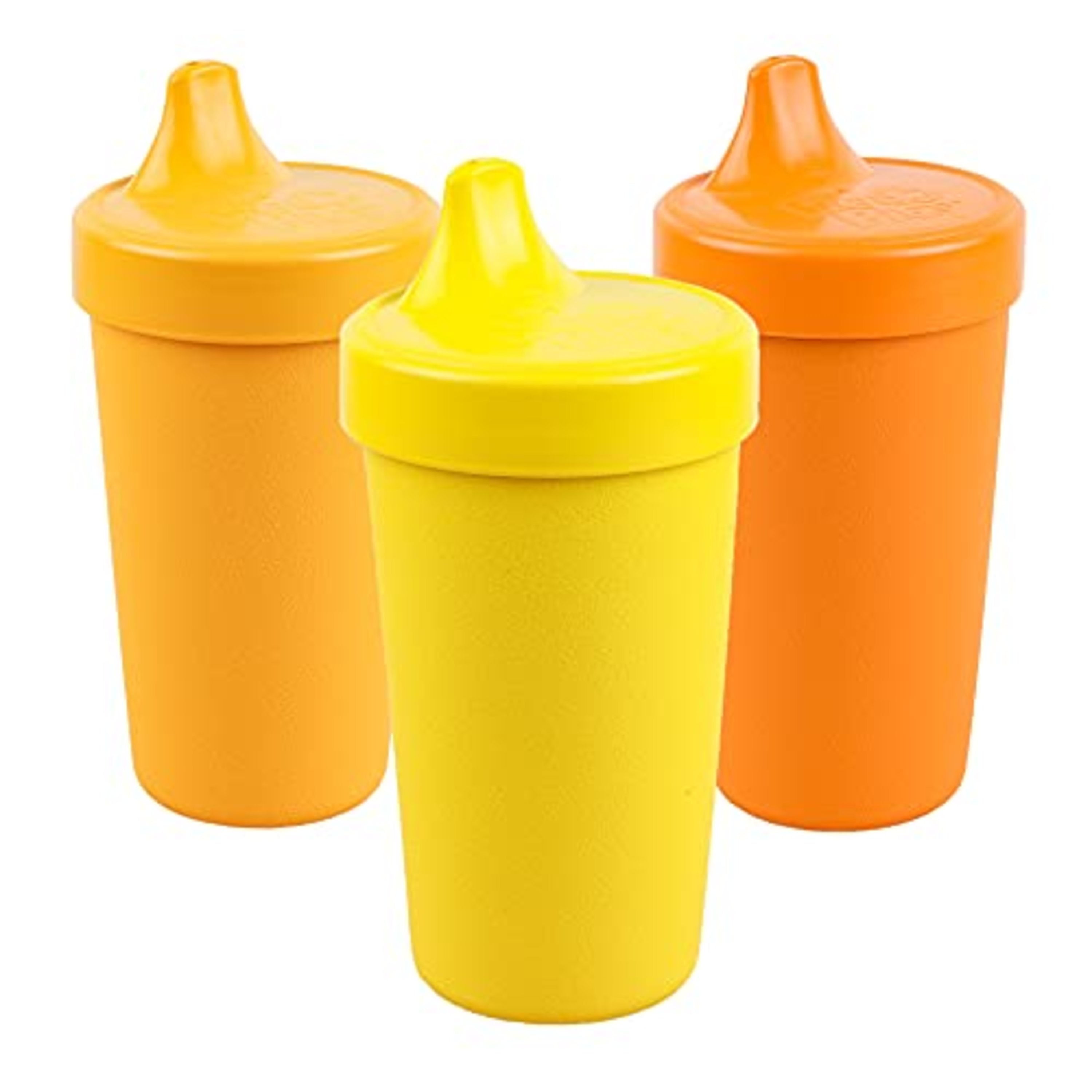 Re-Play Baby Sippy Cups for Toddlers, 3pk No Spill Sippy Cup, Sunbeam ...