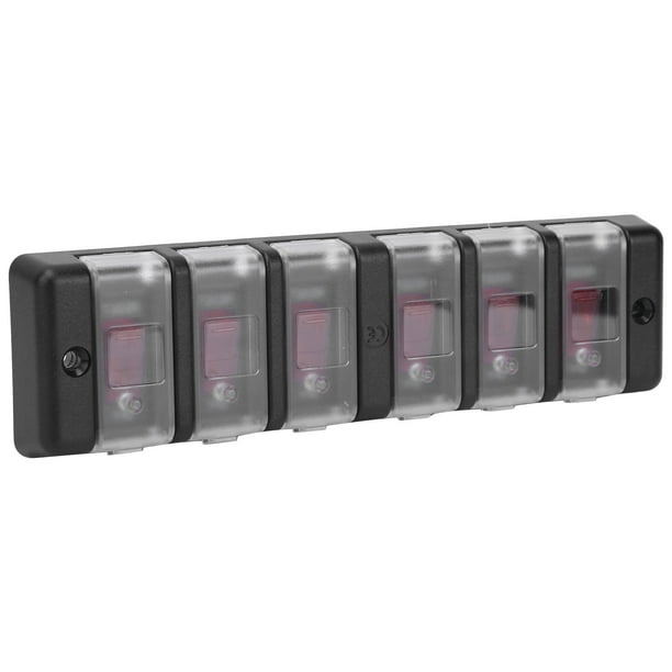 Gang Circuit Breaker,16A 6 Gang Rocker A Rocker Switch Boat Circuit ...