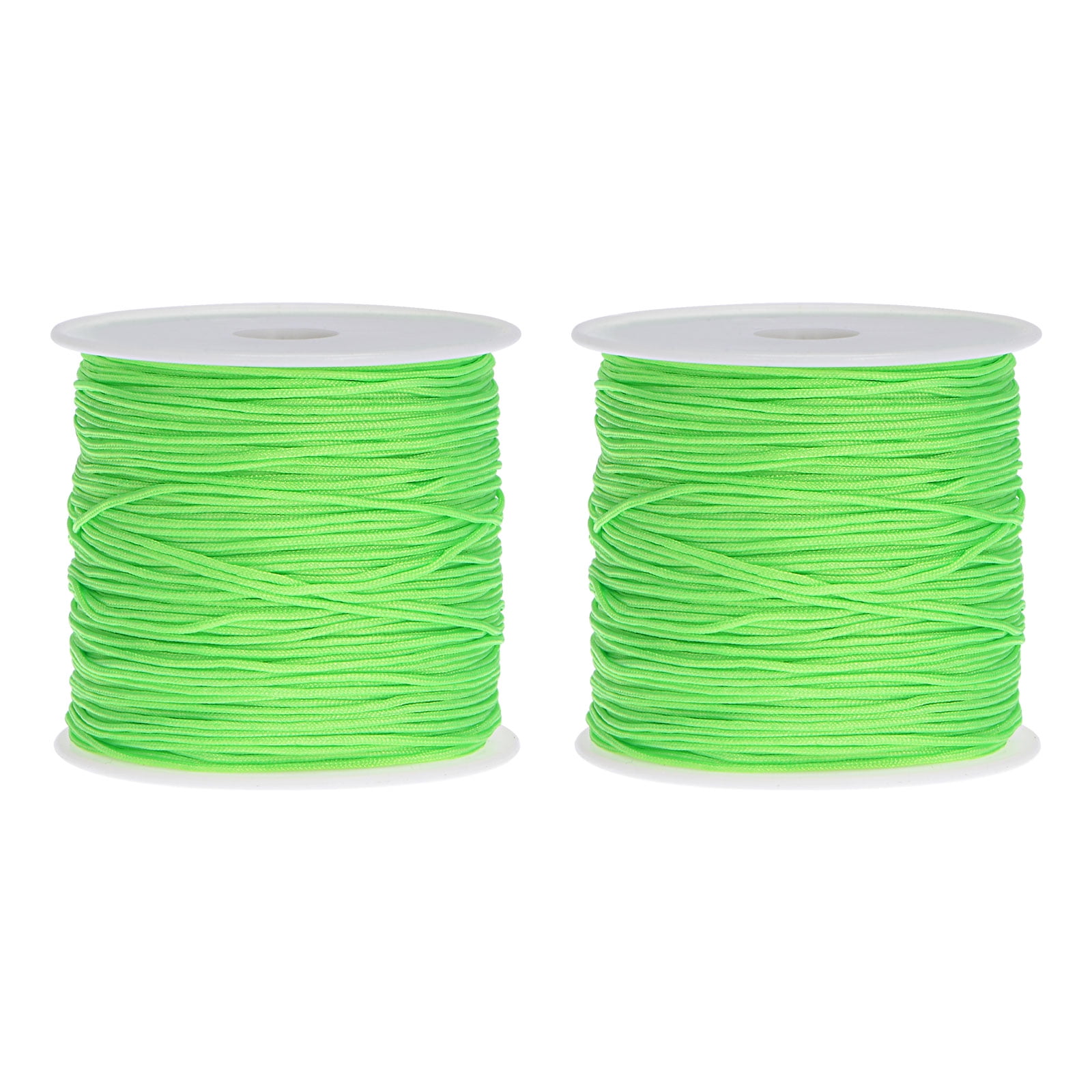 Uxcell Nylon Cord DIY Making Satin String Craft Wire with Plastic Spool ...