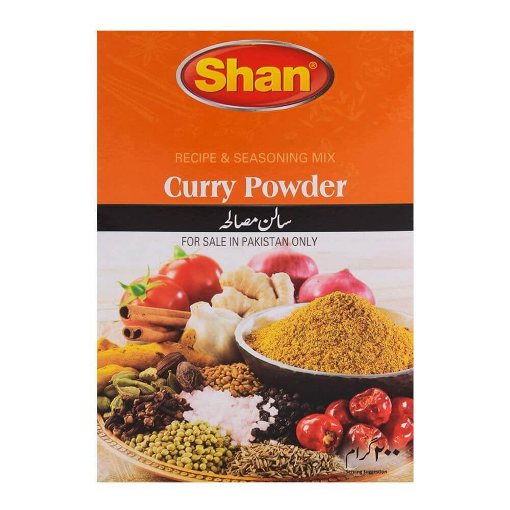 Shan Curry Powder Recipe and Seasoning Mix 200g (Pack of 2) - Walmart.com