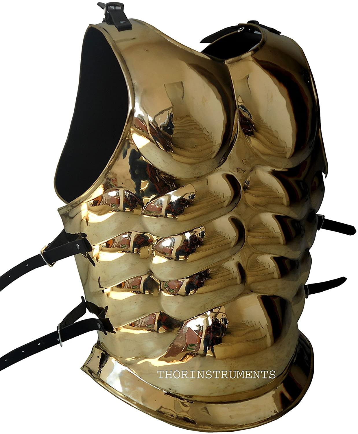 ROMAN MUSCLE ARMOR BRASS JACKET COLLECTIBLE REPLICA COSTUME - Walmart.com