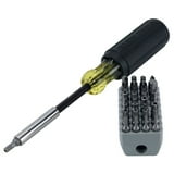 Klein Tools Magnetic Tamperproof Screwdriver, 32 Industrial Steel Bits ...
