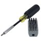 Klein Tools 32510 Tamperproof Magnetic Screwdriver with 32 Bits ...