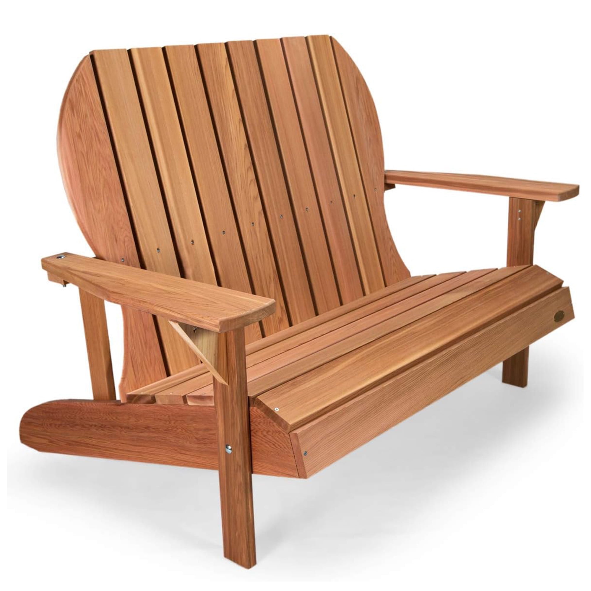 Click here for All Things Cedar 54 Adirondack Loveseat Chair Outd... prices
