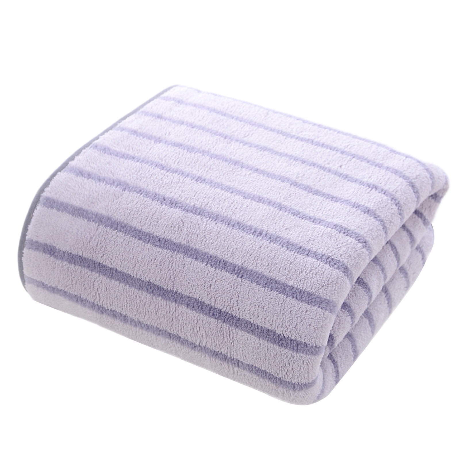 Click here for Birdeem Coral Fleece Striped Towel Household Soft... prices