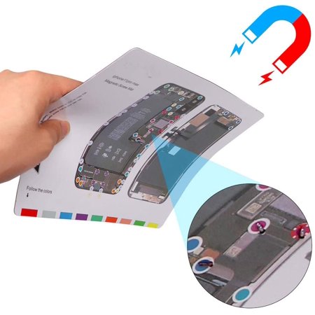 for iPhone XSMAX Magnetic Project Screw Memory Mat Repair Guide Pad ...
