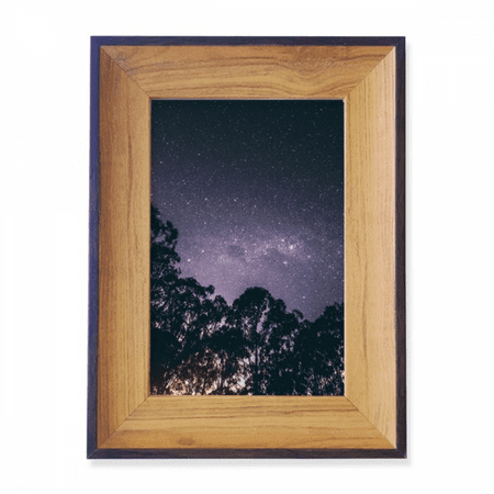 Trees Stars Milky Way Night Sky Photo Frame Exhibition Display Art ...