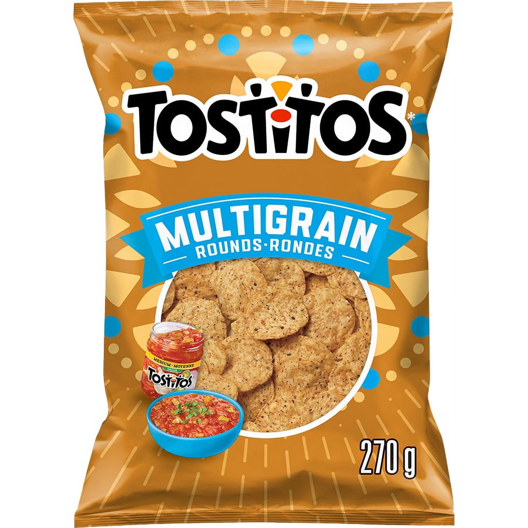 Click here for Tostitos Multigrain Rounds Tortilla Chips 270 G prices