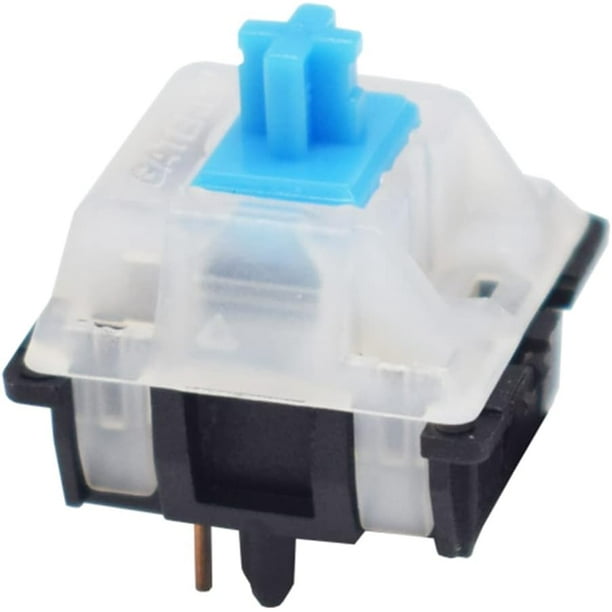 Cuxiukeys Gateron Blue Switches,Keyboard Switches,Gateron KS-3 Milky ...