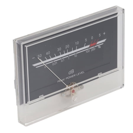 VU Meter Board, White Backlit VU Meter LED Beautiful Appearance For ...