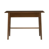 Linon Charlotte Desk, Rich Brown Finish, 30 inches Tall - Walmart.com