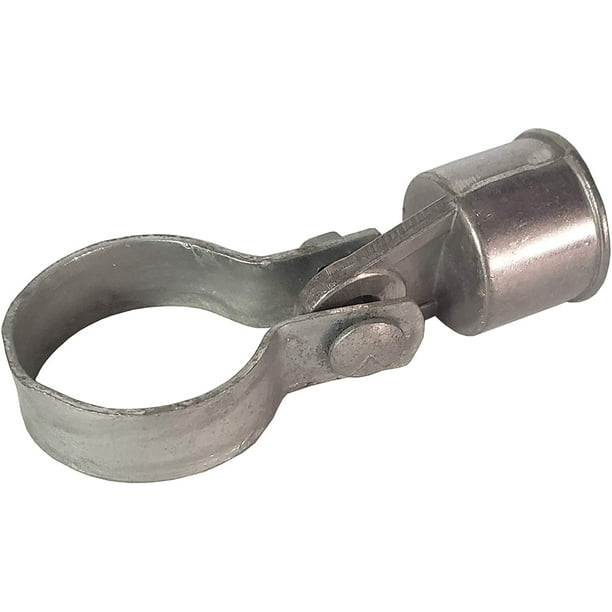 Chain Link Rail End Assembly (1-7/8" Centre Brace Band and 1-1/4" Fence ...