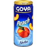 Goya Peach Nectar Juice, 42 Ounce -- 12 per case. - Walmart.com