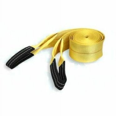 Grip Heavy Duty Vehicle Recovery Tow Strap with Car Loops, 30 ft x 4 in ...