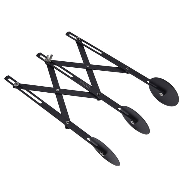3 Wheel Stainless Steel Pastry Cutter Adjustable Expanded 3 Wheel ...