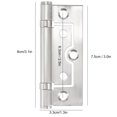 Yajisi 6‑Pack Stainless Steel 3‑Inch Door & Window Hinge Set – 360 ...