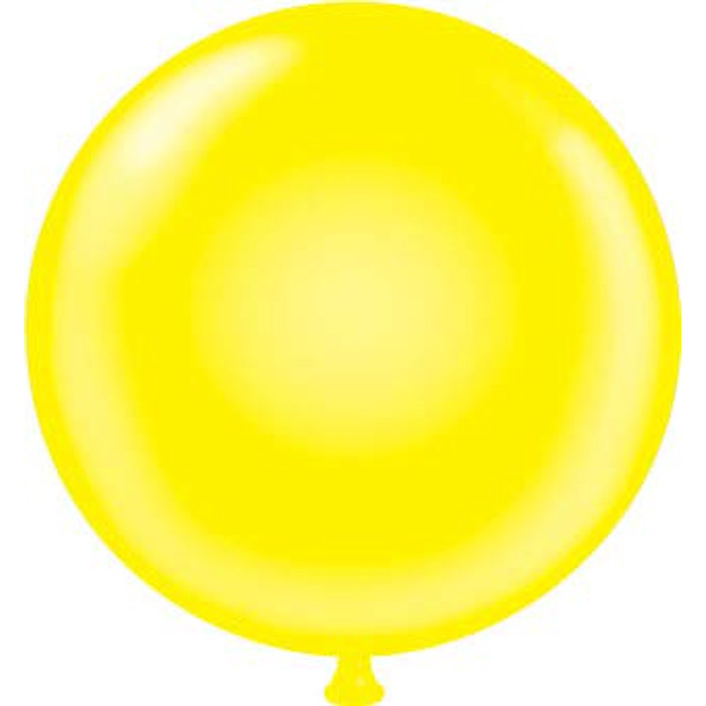 60 inch Yellow Giant Latex Balloon - Qty 2 - Walmart.com - Walmart.com