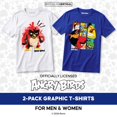 Angry Birds 2-Pack Graphic T-Shirts for Men & Women (S–2XL), Official ...