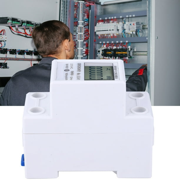 Standard 35mm Energy Meter, White KWH Meter, For Measuring - Walmart.ca
