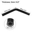 Unique Bargains 13mm 0.51" ID 45 Degree Elbow Silicone Reducer Hose ...