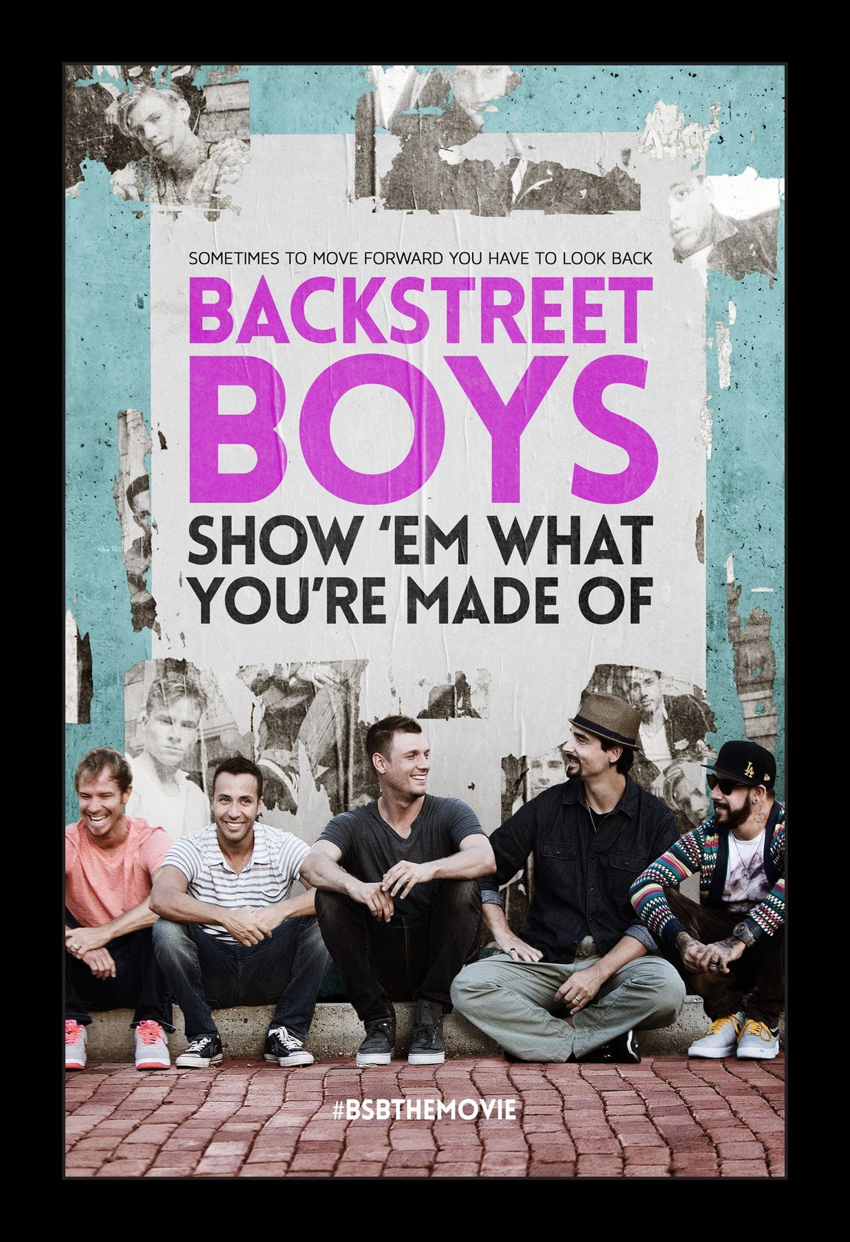 BACKSTREET BOYS - 11x17 Framed Movie Poster - Walmart.com
