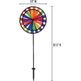 In the Breeze 2683 — 13-Inch Rainbow Double Wheel Spinner - Colorful ...