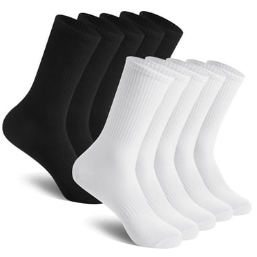 Lot 3-12 Pairs Women's Solid Sports Athletic Casual Work Plain Crew ...
