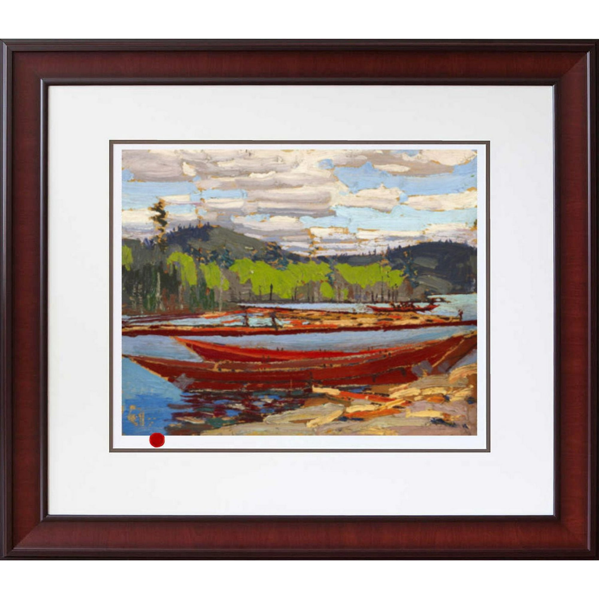Click here for Canadiana Art Bateaux 37in X 32.5in X1in prices